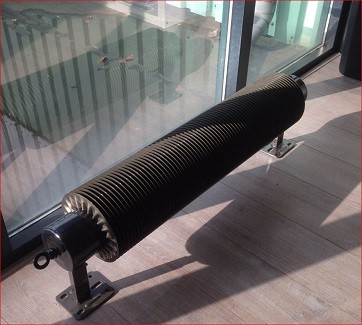 spiraal radiator, ribbenbuis, designradiator,